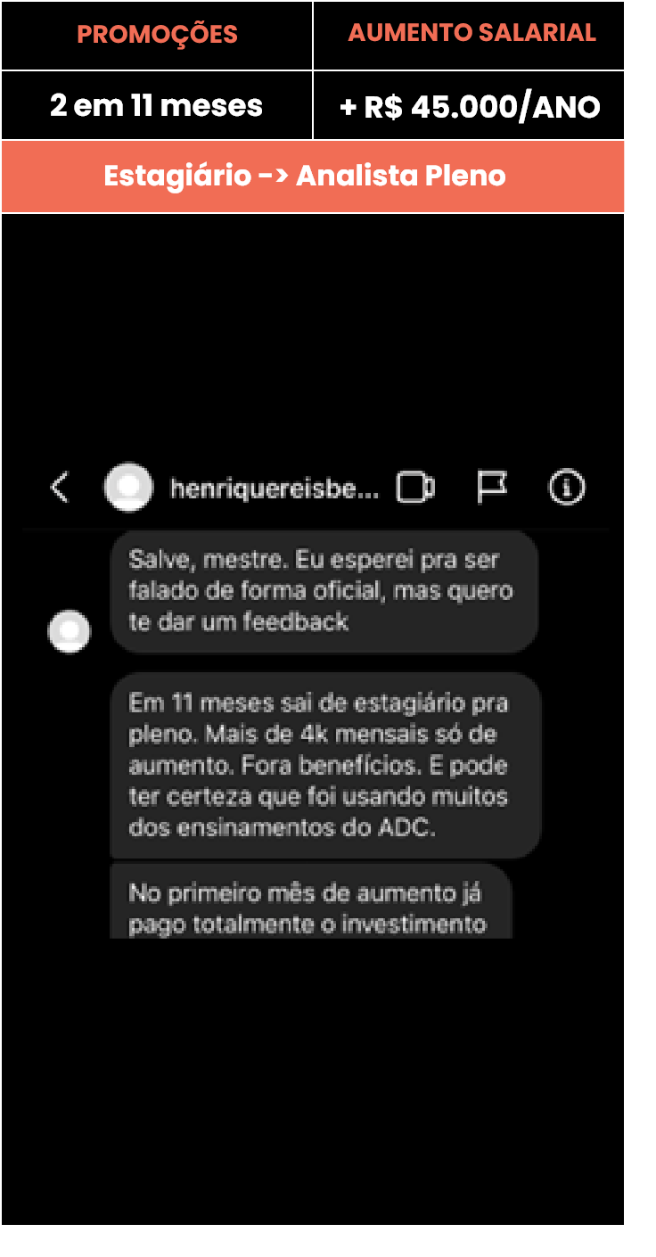 Acelerador de Carreiras - felipe - Acelerador de Carreiras